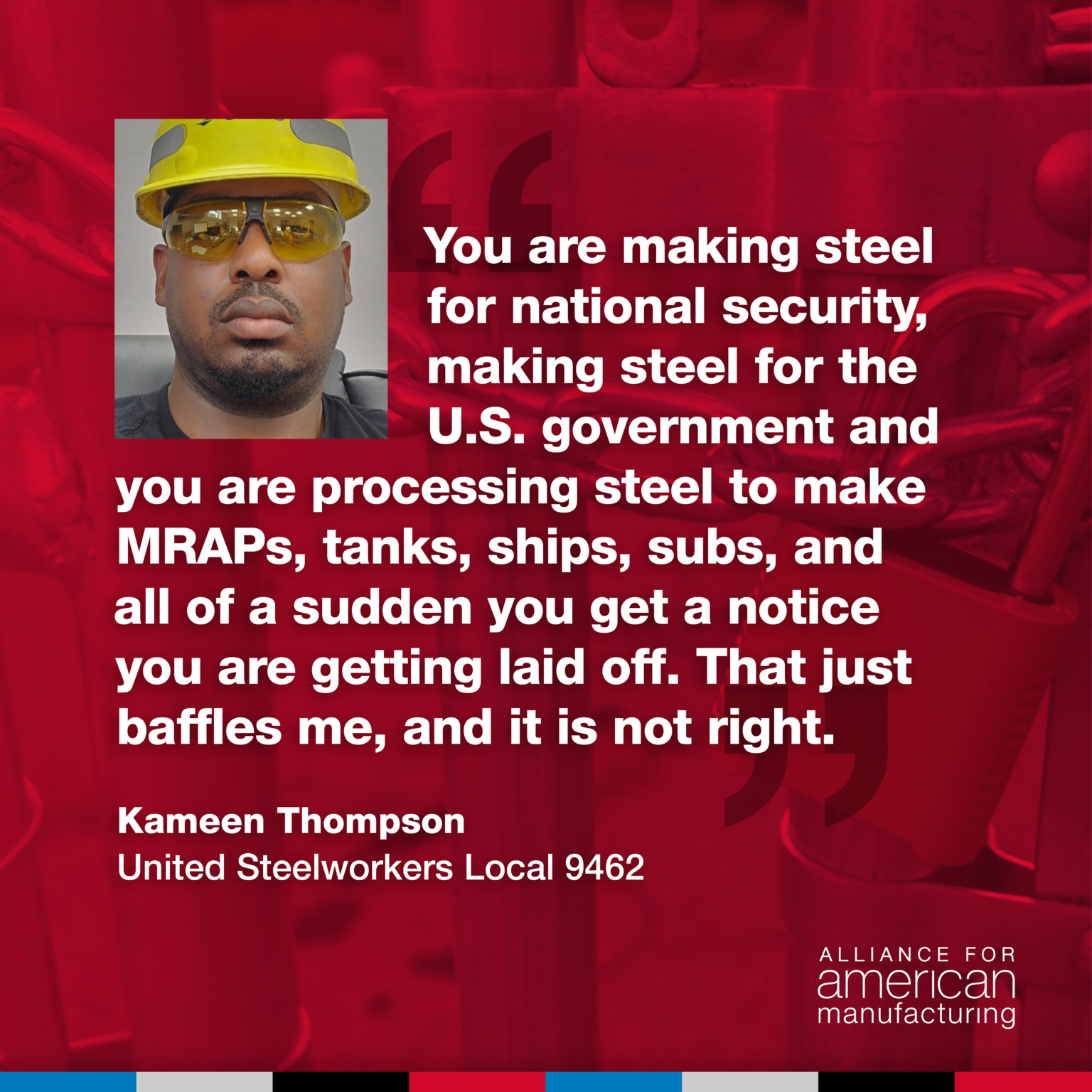 From Our Shockwaves Report: Standing Up for Steel - Alliance for ...
